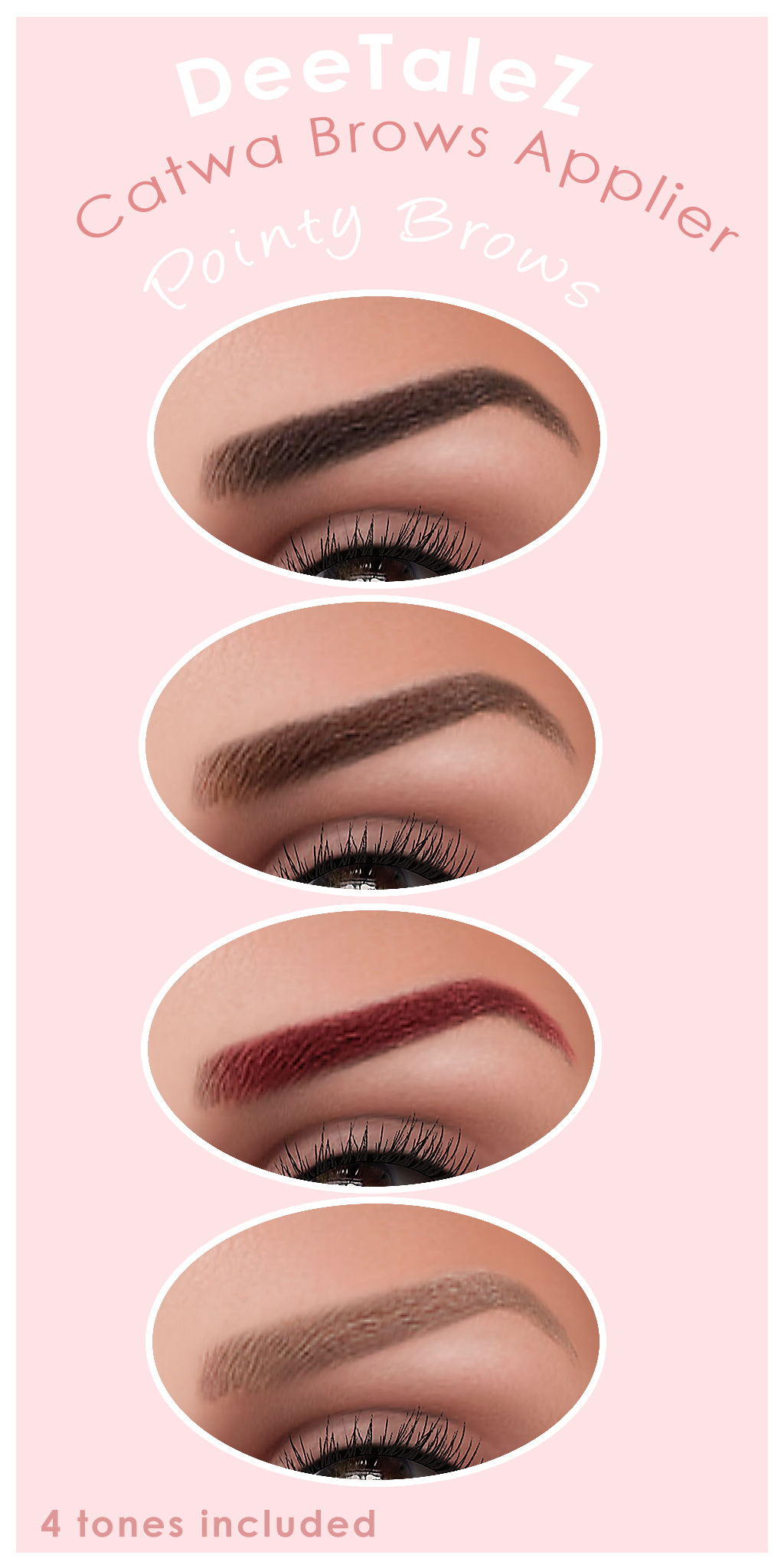 Catwa Brows Applier | DeeTaleZ – Digital Avatar Artistry