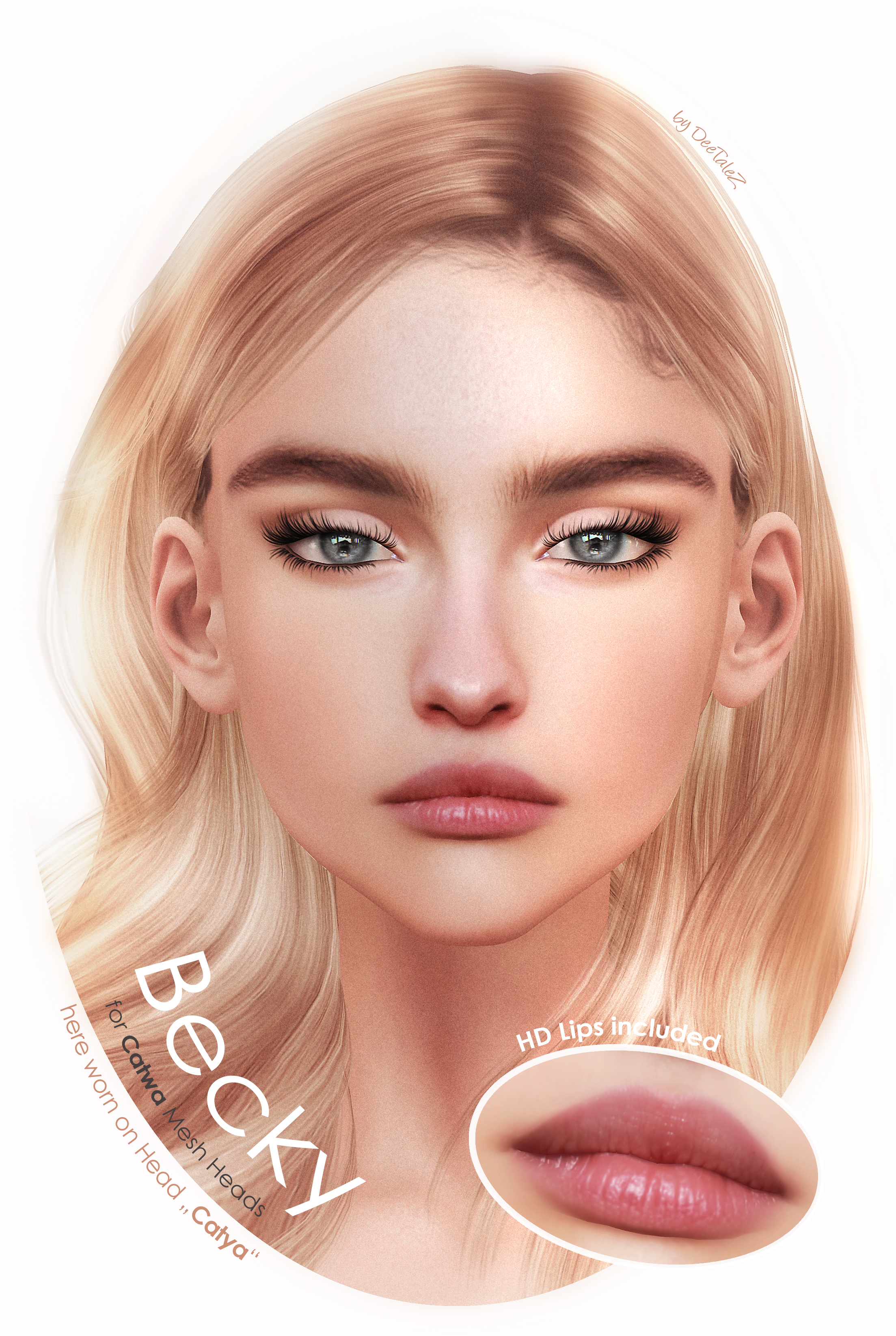 NEW CATWA FACE | DeeTaleZ – Digital Avatar Artistry