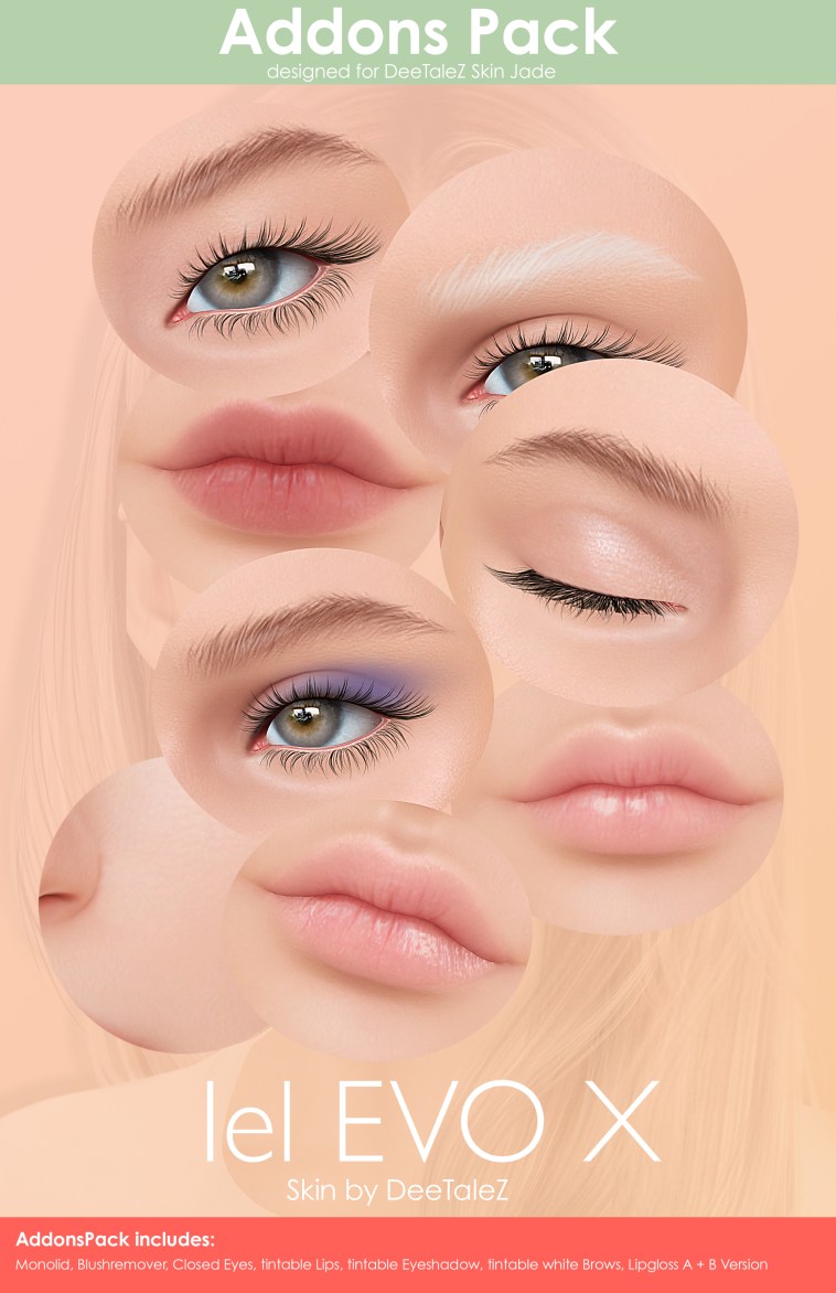 NEW for LeLutka EVOX Heads | DeeTaleZ – Digital Avatar Artistry