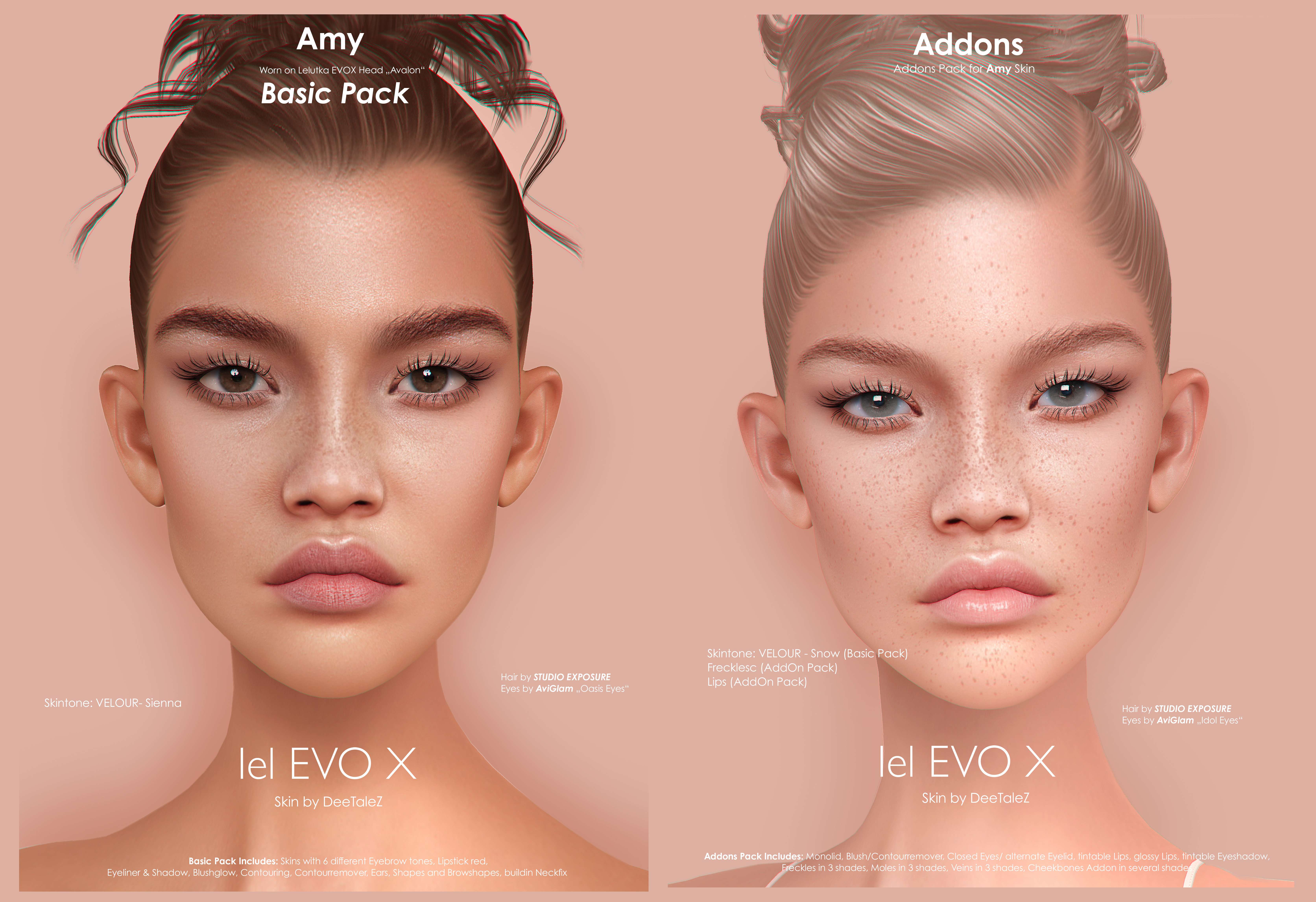*Amy* Skin now available in the Mainstore – | DeeTaleZ – Digital Avatar ...